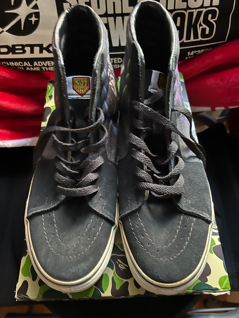 Vans Skate High x Kiss sz10.5 on Carousell