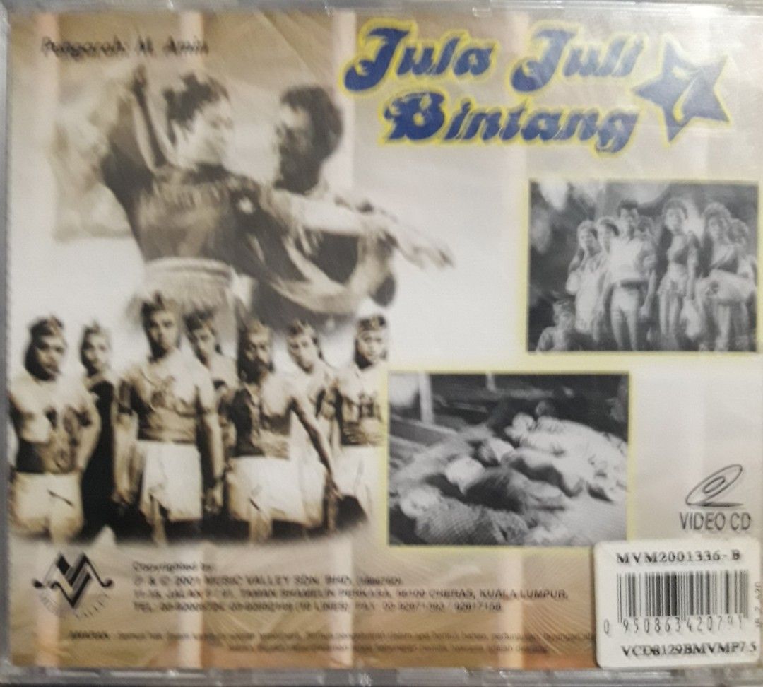 VCD Filem Melayu Klasik "JULAJULI BINTANG TUJUH', Hobbies & Toys, Music ...