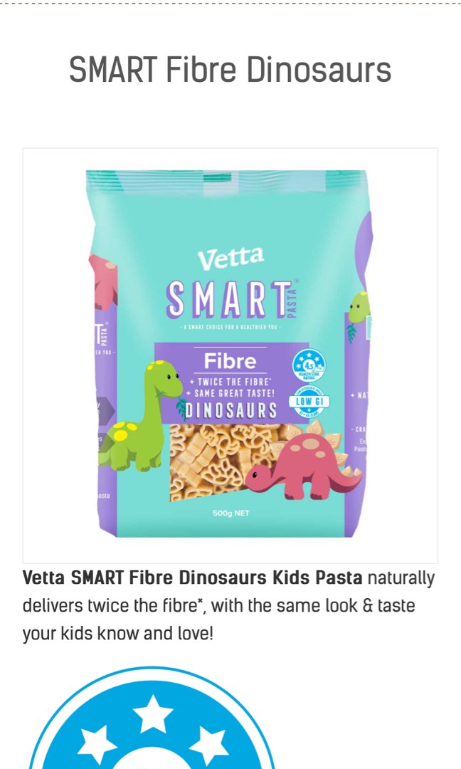 Vetta Fibre Pasta, Food & Drinks, Rice & Noodles on Carousell