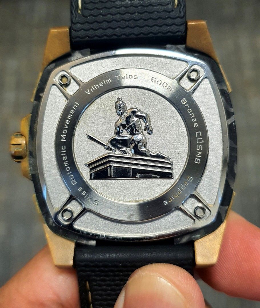 Vilhelm Talos Green Men's Watch, Men's Fashion, Watches & Accessories ...