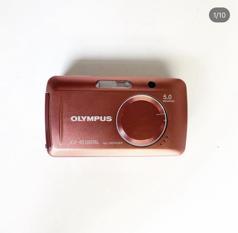 Vintage Olympus mju 40 Digital Camera Digicam, Photography, Cameras on ...