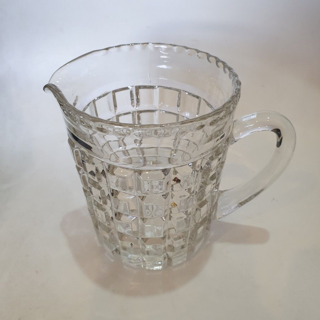 Vintage Small Glass Jug, Furniture & Home Living, Kitchenware ...