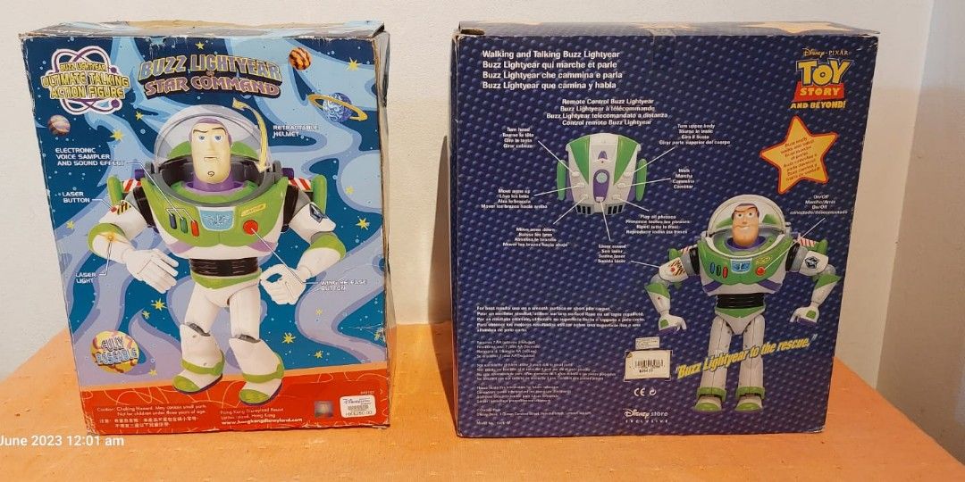 Vintage Toys story buzz lightyear toy, Hobbies & Toys, Toys & Games on ...