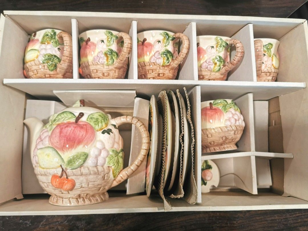 Vintage Toyo Japan Teaset, Furniture & Home Living, Kitchenware ...