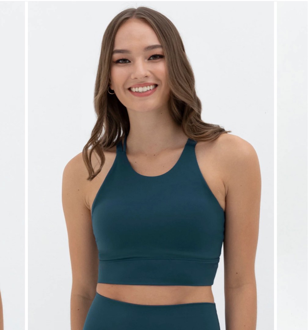 Vivre Efficacy Long Line Bra Womens Fashion Activewear On Carousell