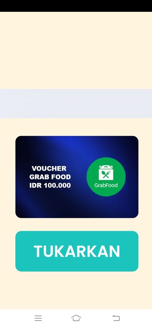 Voucher Grabfood 100k diskon 50%, Tiket & Voucher, Kartu Hadiah ...