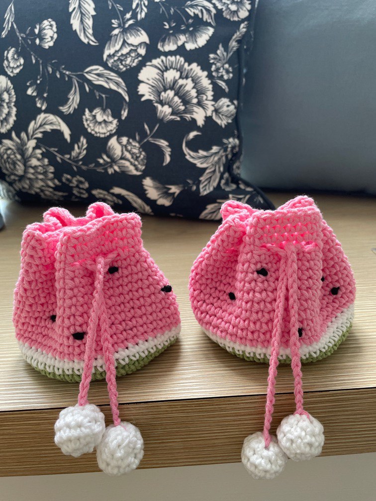 Watermelon pouch, Women's Fashion, Bags & Wallets, Purses & Pouches on ...
