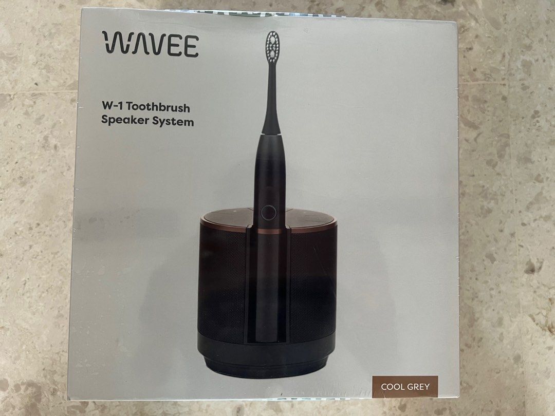 Wavee toothbrush speaker system (Alexa), Beauty & Personal Care, Oral ...