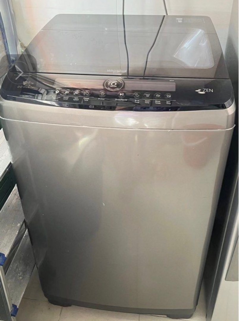 Whirlpool Top Load 10.5kg washing machine, TV & Home Appliances ...