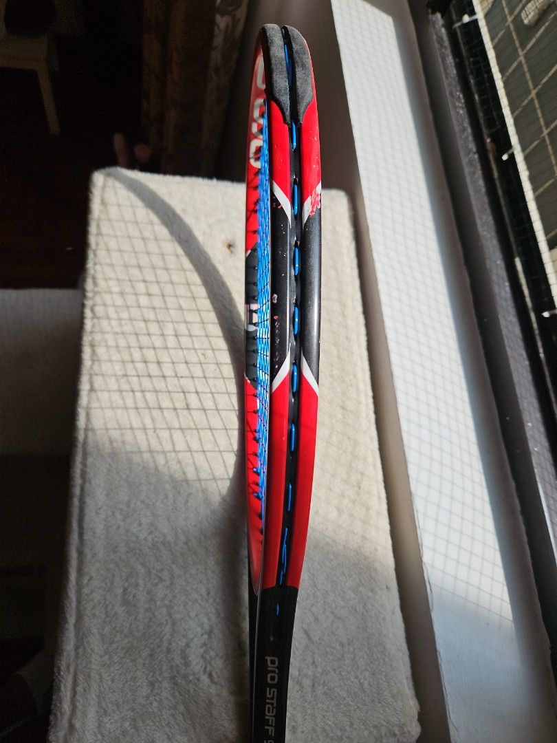 Wilson Pro Staff 97 v10, Sports Equipment, Sports & Games, Racket ...