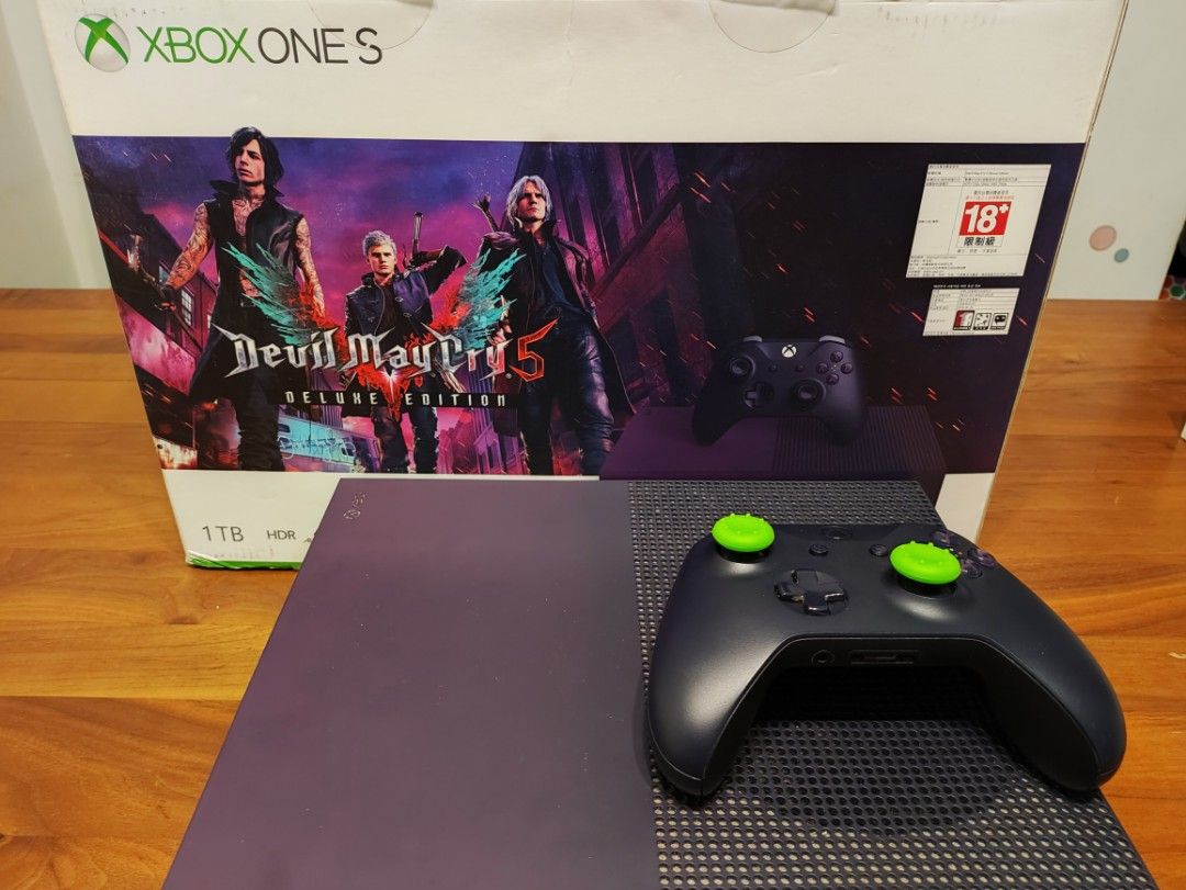 Xbox One S 1TB Demon May Cry Special Edition, Video Gaming, Video Game ...