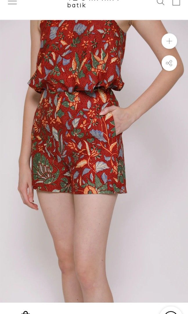 Yeomama Batik Mali Batik Spag Top, Women's Fashion, Tops, Sleeveless on ...