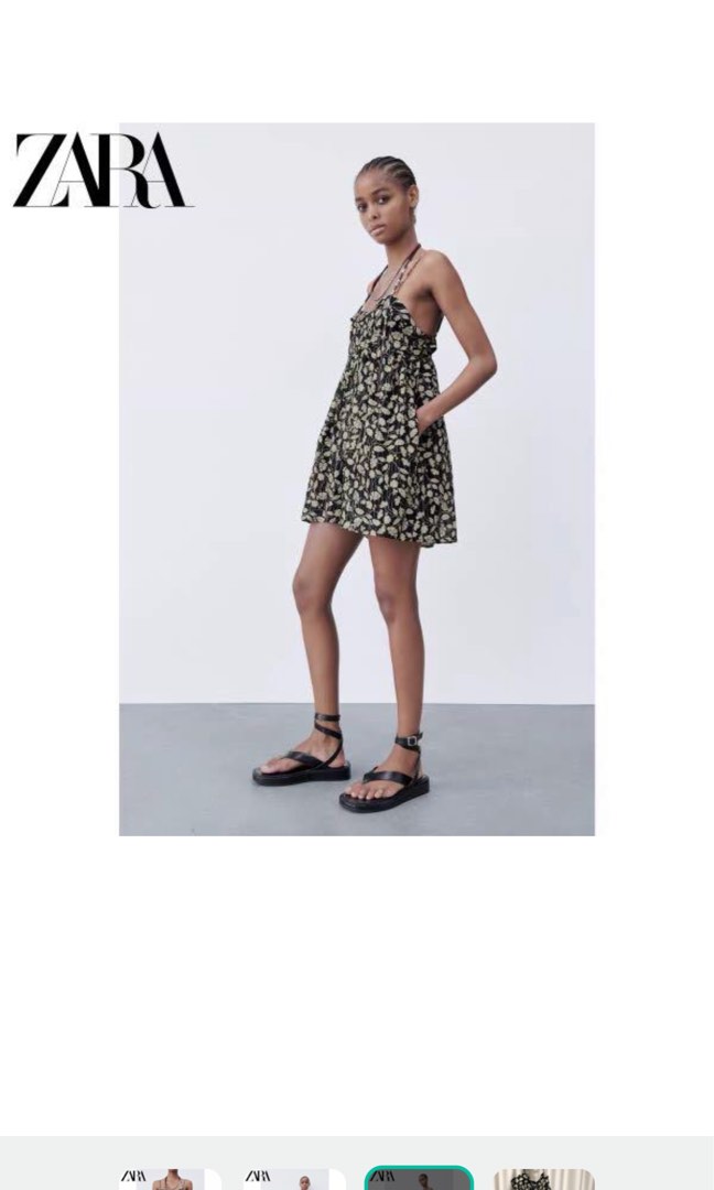 Zara black romper dress, Women's Fashion, Dresses & Sets, Rompers on ...