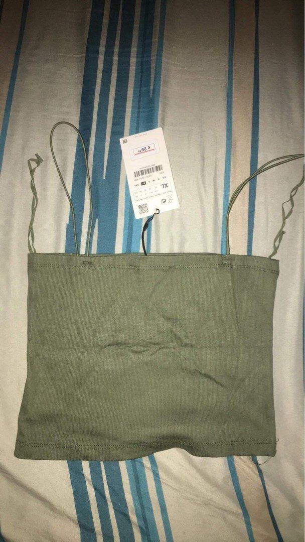 ZARA String top, Women's Fashion, Tops, Sleeveless on Carousell