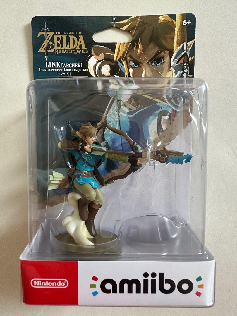 Zelda Link Amiibo (ARCHER), Video Gaming, Video Games, Nintendo on ...