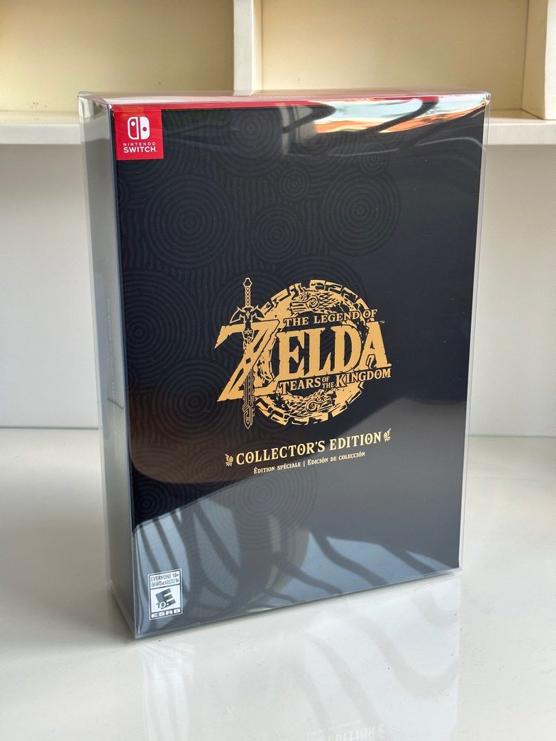 The Legend of Zelda Tears of the Kingdom Collector Edition Plastic ...