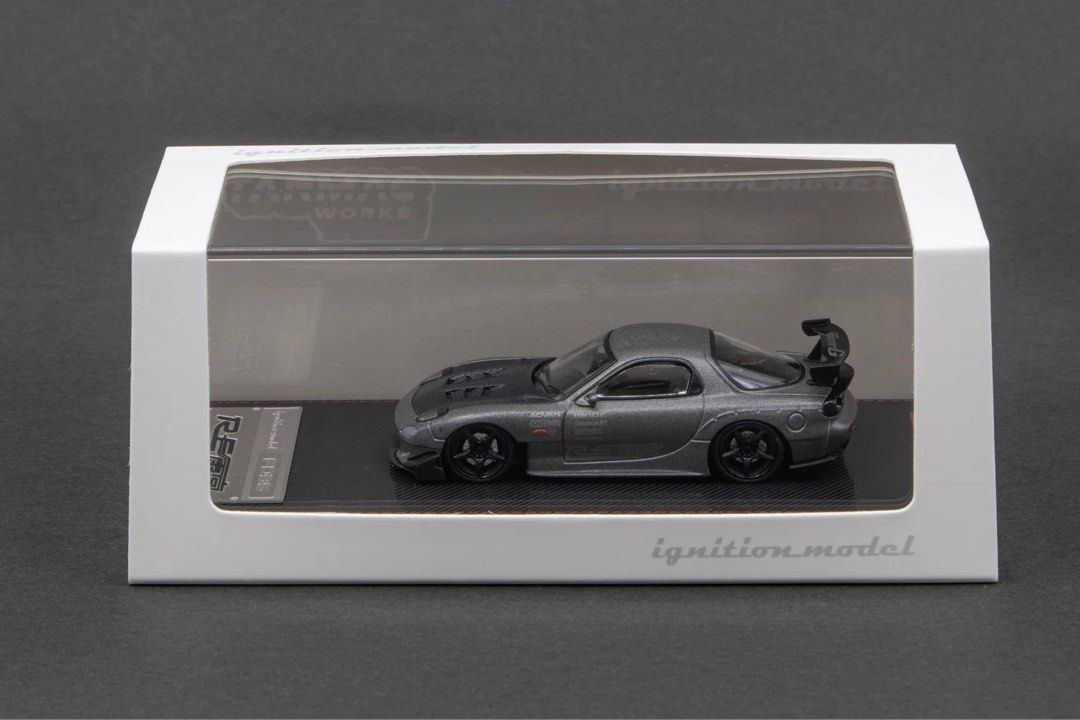 1/64 Ignition Model Re Amemiya Mazda RX-7 FD3S Titanium Gray, Hobbies & Toys, Toys & Games on ...