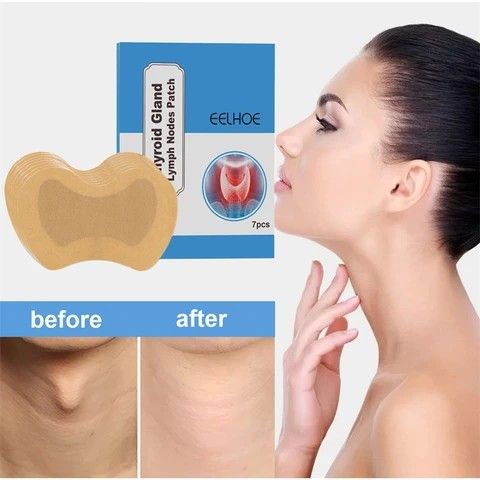 (2 Packs) Finest thyroid gland lymph nodes patch reduce excessive fat ...