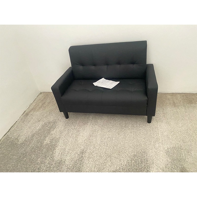 2 Seater Sofa PVC Leather Sofa /Free Delivery Home sofa, Furniture ...