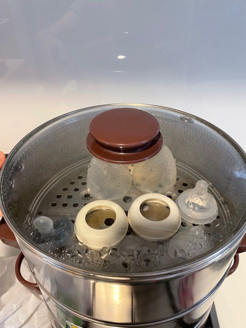 2 tier stainless steel steamer 8L, TV & Home Appliances, Kitchen ...