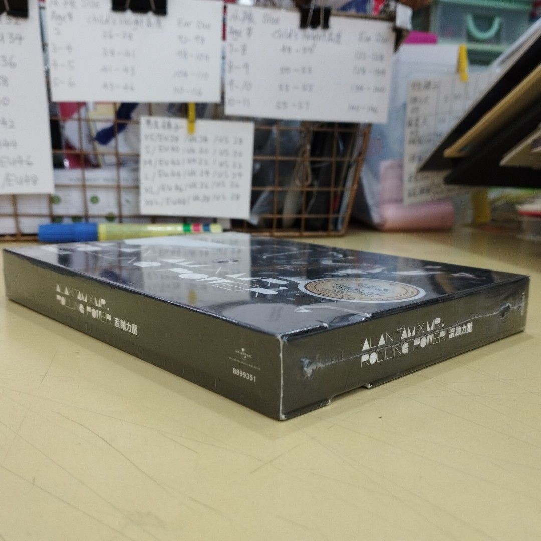 (2CD+1DVD) ALAN TAM × MR. 滾軸力量 ROLLING POWER, Hobbies & Toys, Music ...