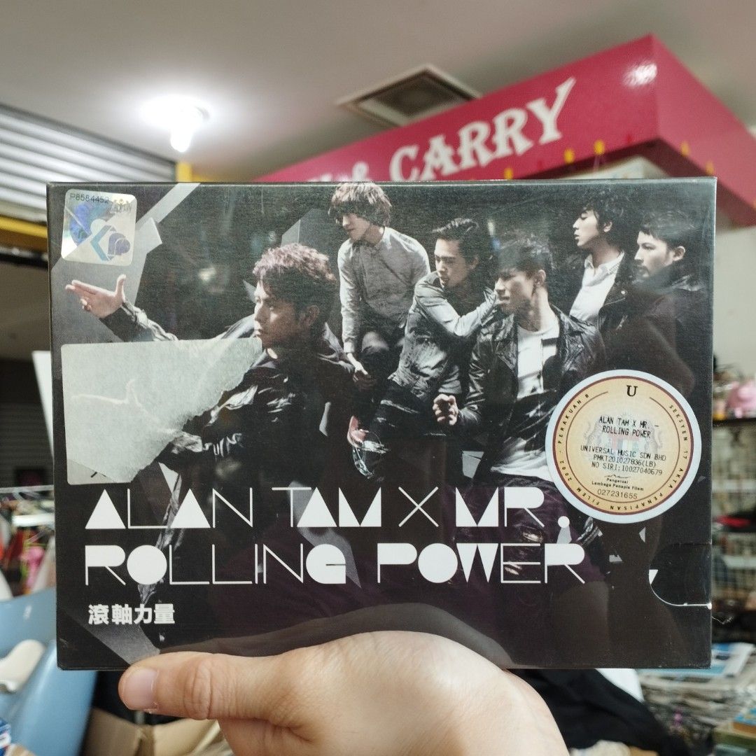 (2CD+1DVD) ALAN TAM × MR. 滾軸力量 ROLLING POWER, Hobbies & Toys, Music ...