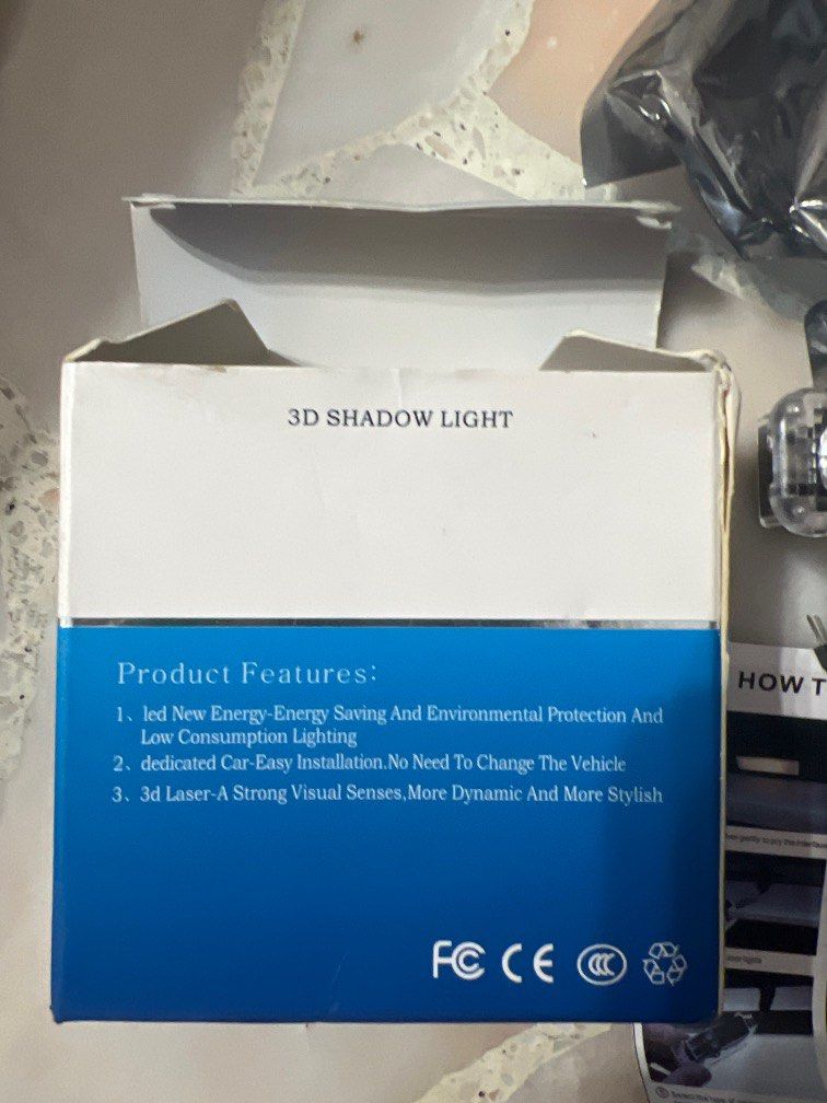 3D SHADOW LIGHT, Furniture & Home Living, Lighting & Fans, Lighting on Carousell