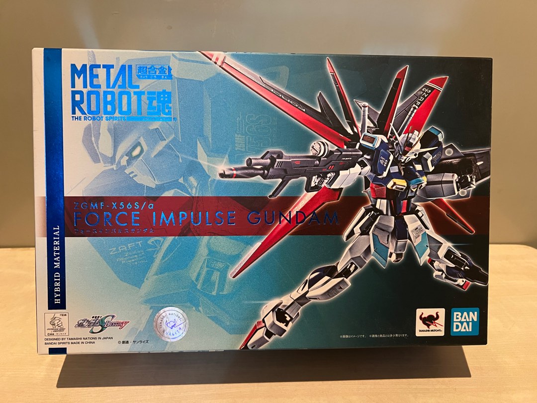 全新 行版 METAL ROBOT魂 FORCE IMPULSE GUNDAY, 興趣及遊戲, 玩具 & 遊戲類 - Carousell
