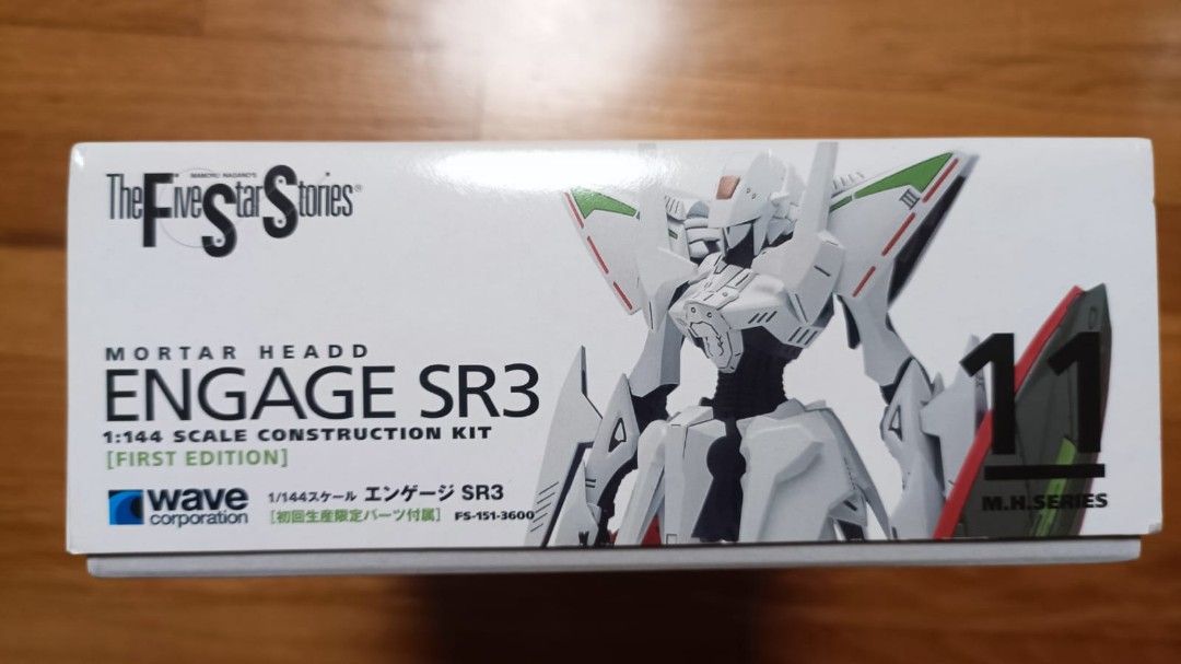五星物語 FSS Wave 1/144 Engage SR3 模型初版, 興趣及遊戲, 玩具 & 遊戲類 - Carousell