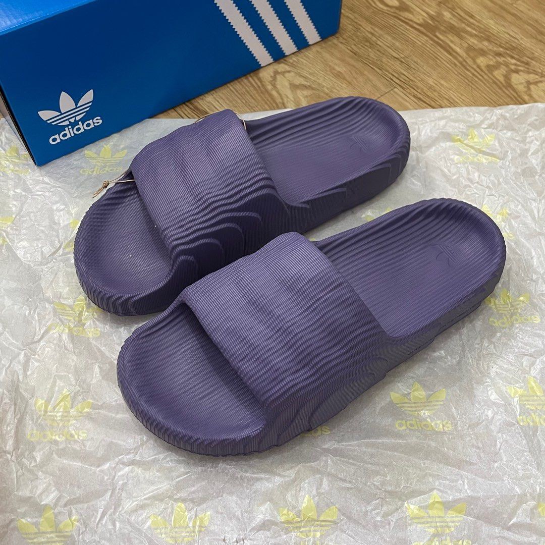 Adidas Adilette Slide Violet on Carousell