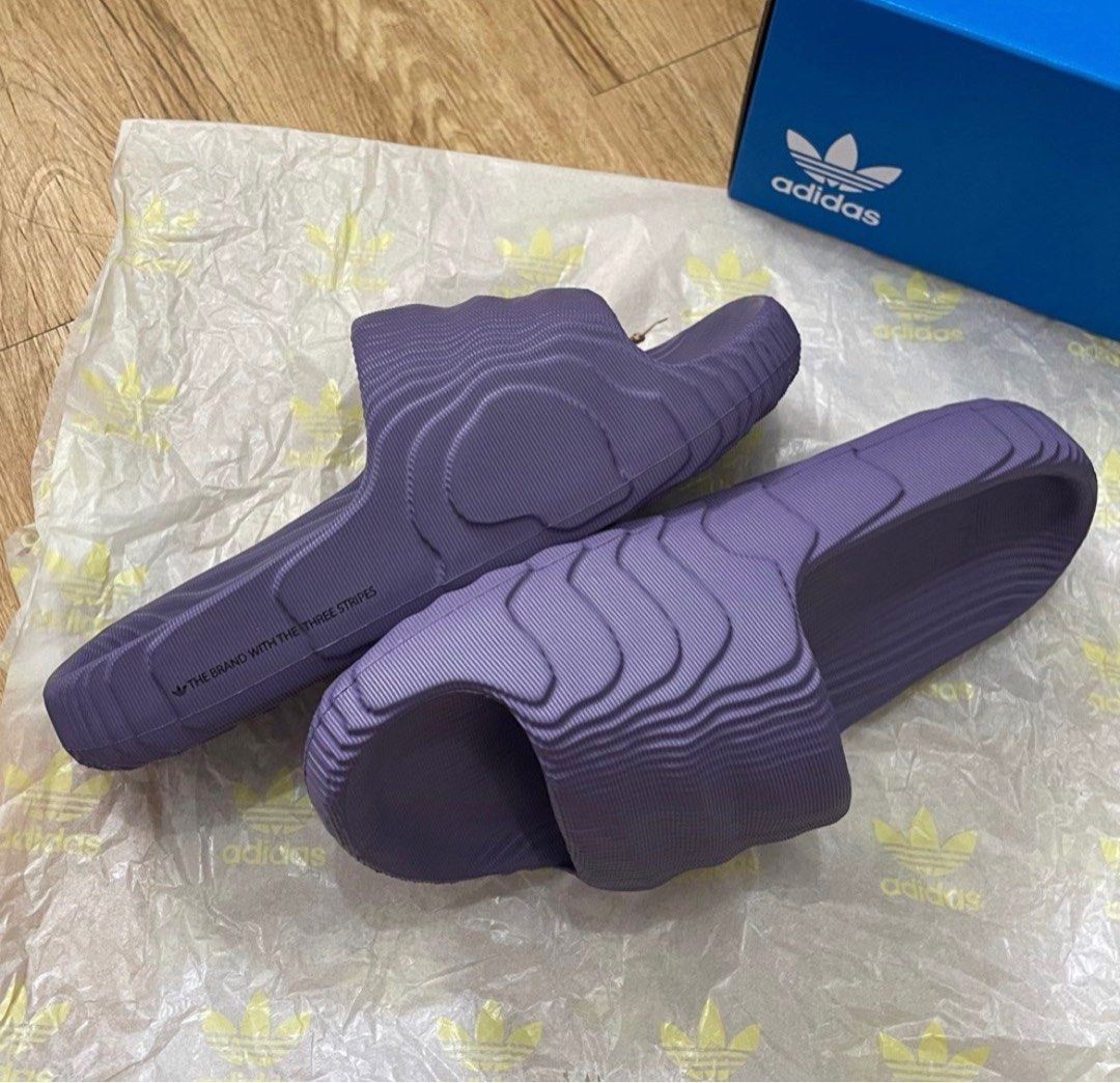 Adidas Adilette Slide Violet on Carousell