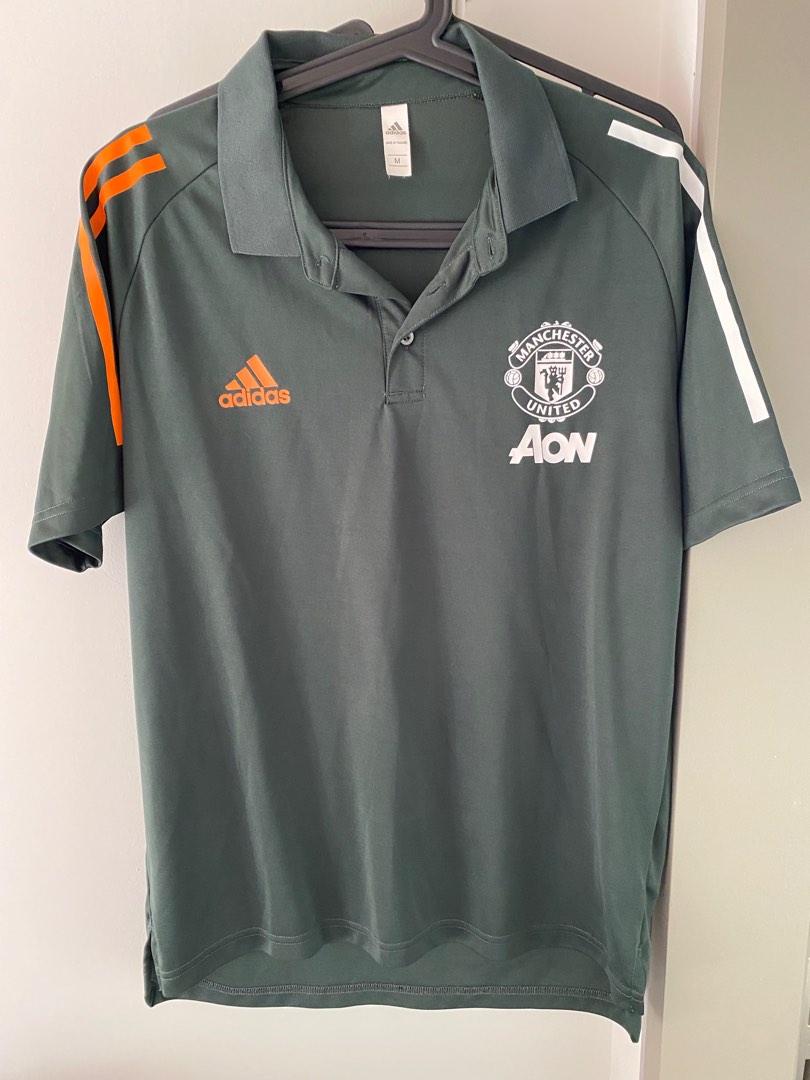 Adidas Manchester United Polo T, Men's Fashion, Tops & Sets, Tshirts ...