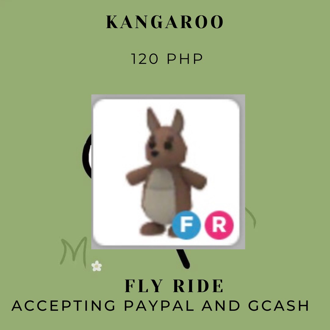 Adopt Me Pets |Kangaroo, Video Gaming, Gaming Accessories, In-Game ...