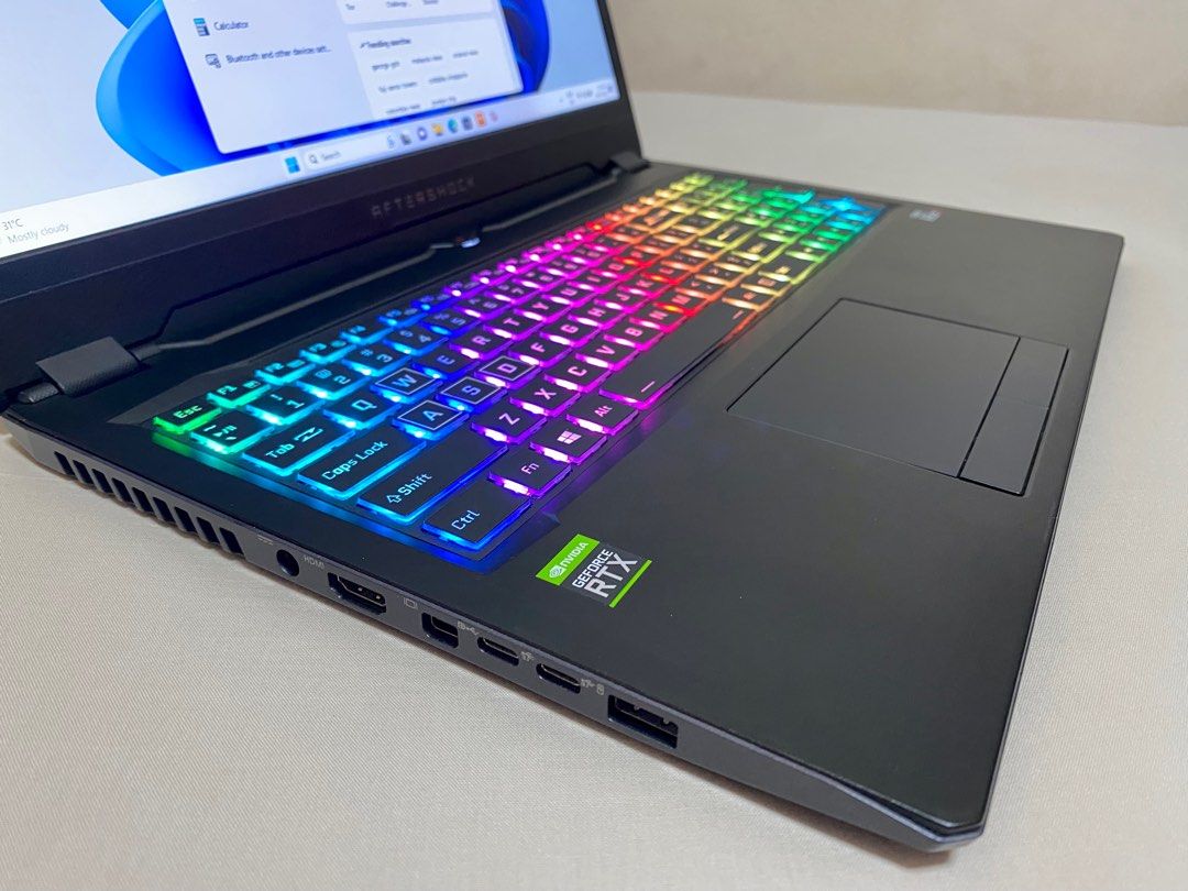 Aftershock RTX 2060 144hz Gaming laptop Slate 15, Computers & Tech ...