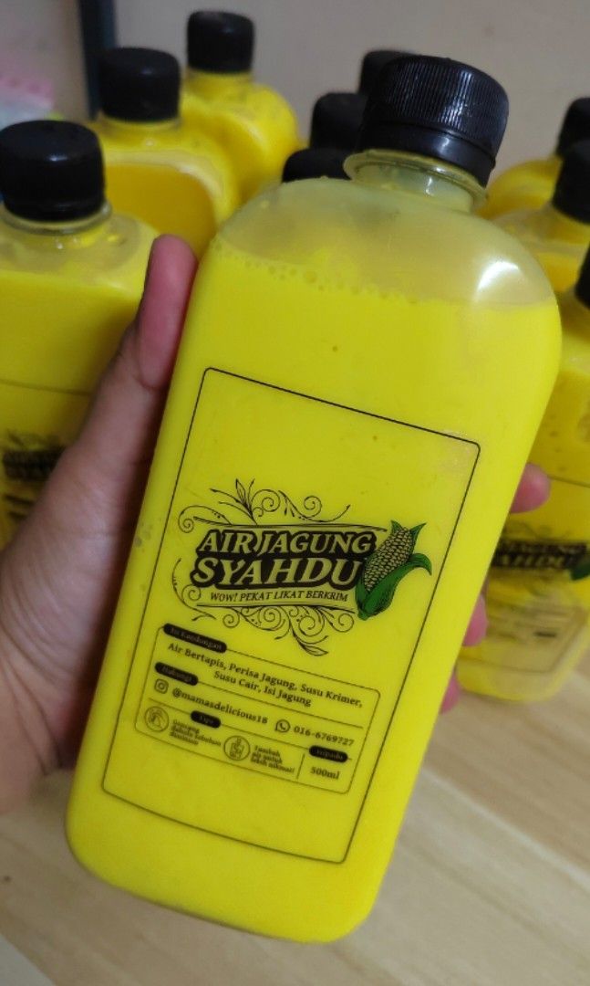 Air Jagung Syahdu, Food & Drinks, Beverages on Carousell