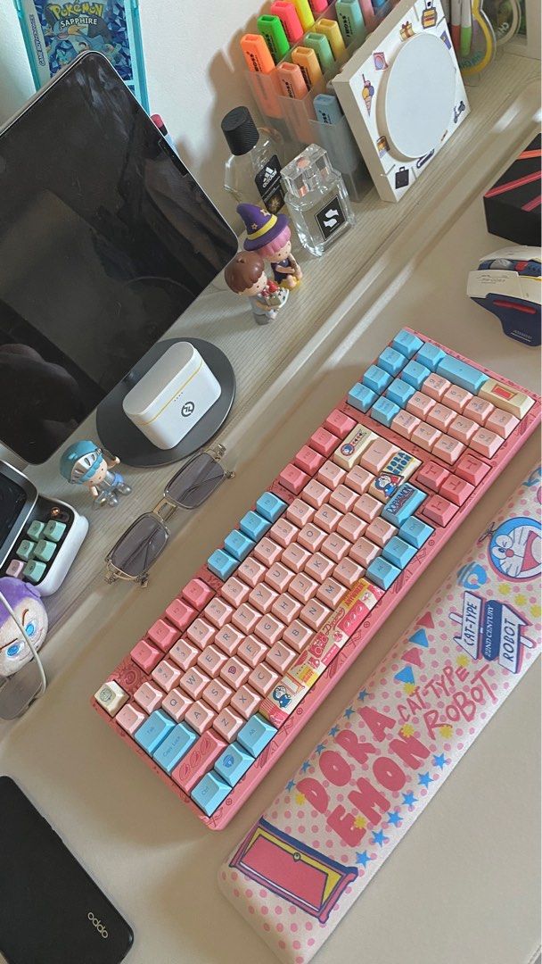 Akko Doraemon Keyboard Computers And Tech Parts And Accessories Computer Keyboard On Carousell
