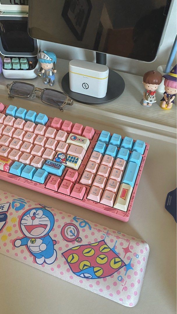Akko Doraemon Keyboard Computers And Tech Parts And Accessories Computer Keyboard On Carousell