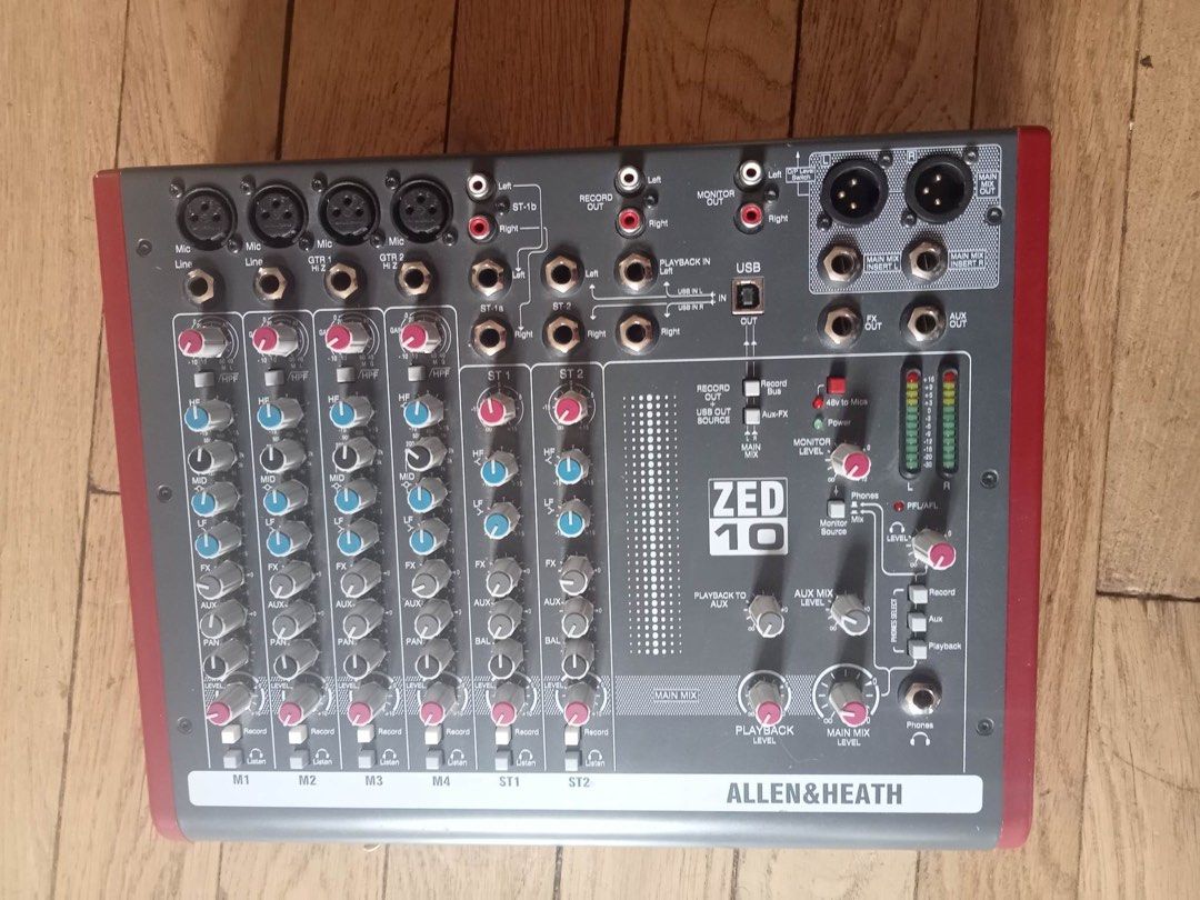Allen&heath Zed 10 mixer, Audio, Other Audio Equipment on Carousell