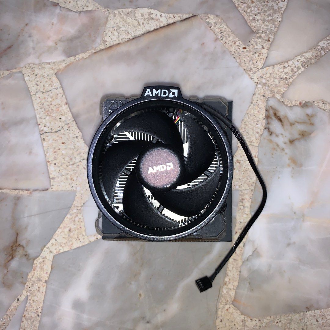 AMD Stock CPU Air Cooler, Computers & Tech, Parts & Accessories ...