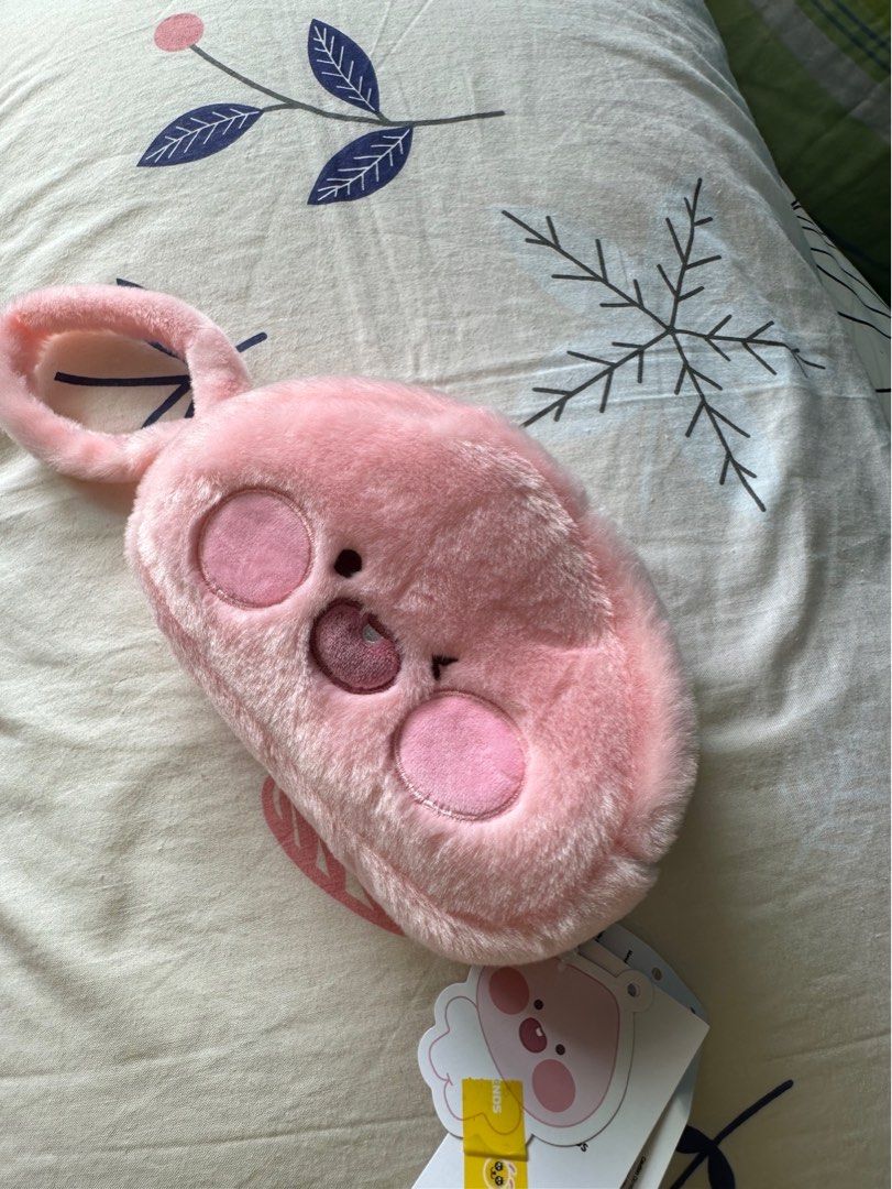 APEACH fluffy pouch, Women's Fashion, Bags & Wallets, Purses & Pouches ...