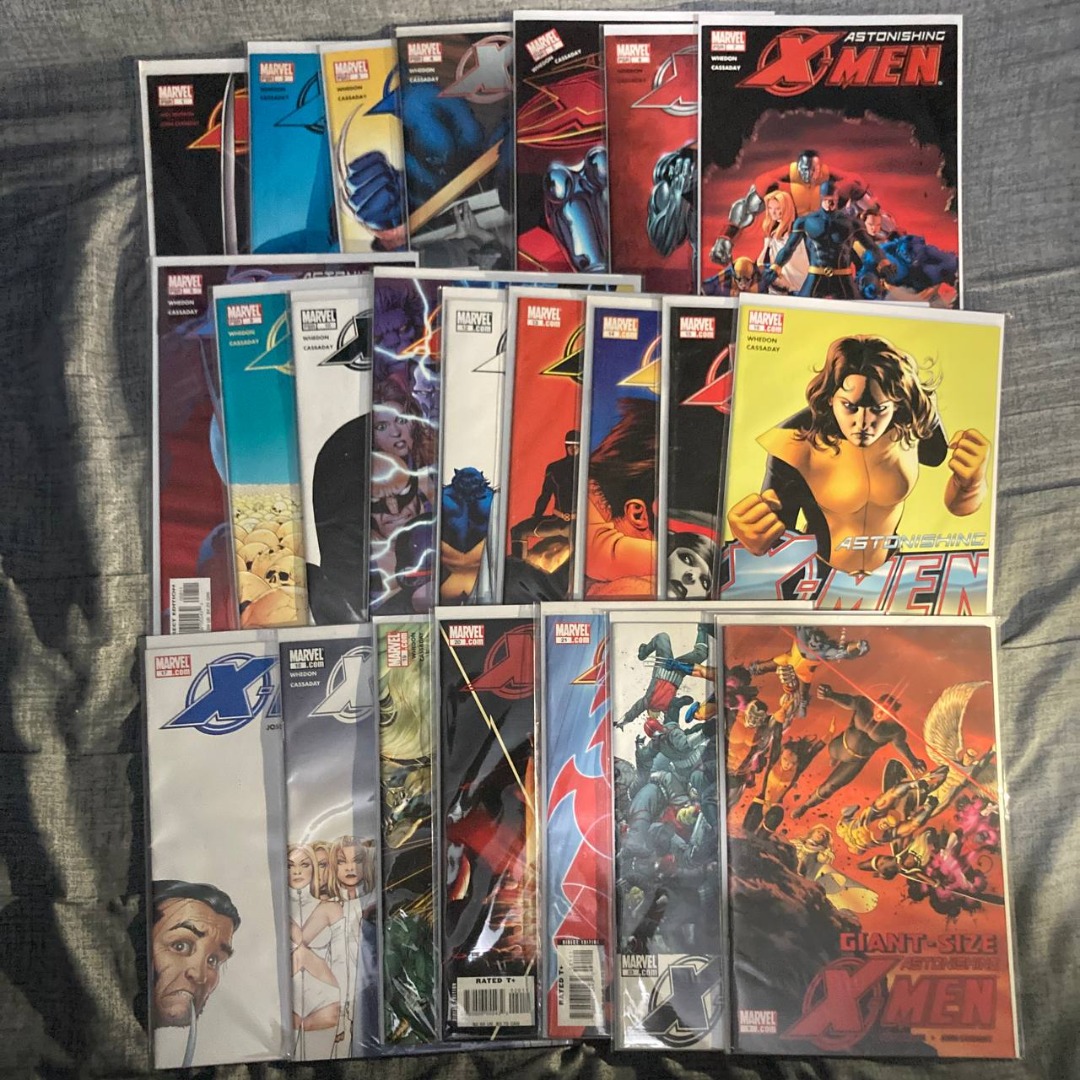 Astonishing X-Men Whedon Run, Hobbies & Toys, Books & Magazines, Comics ...
