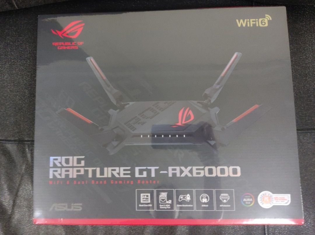 Asus Rog Rapture Gt Ax Computers Tech Parts Accessories Networking On Carousell