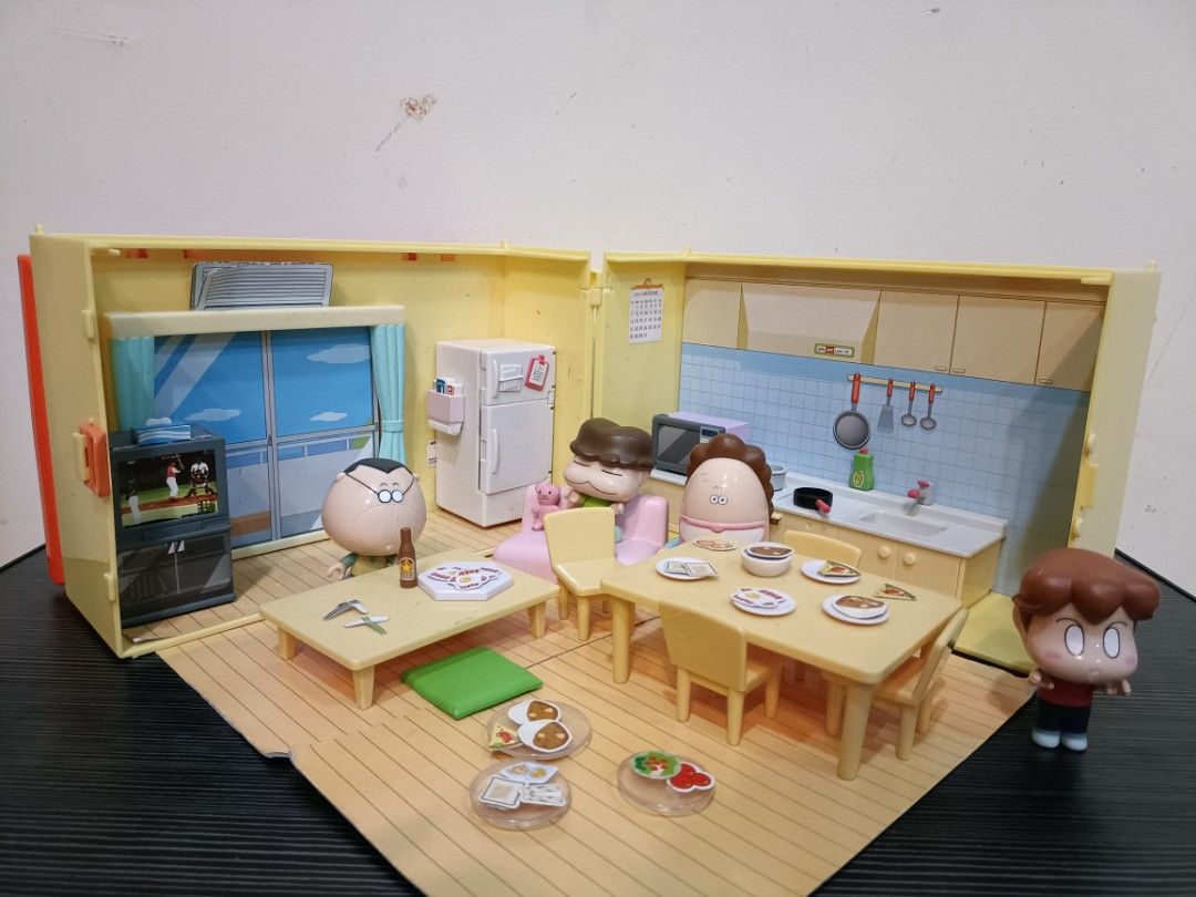 Atashinchi house and family set, Hobbies & Toys, Toys & Games on Carousell