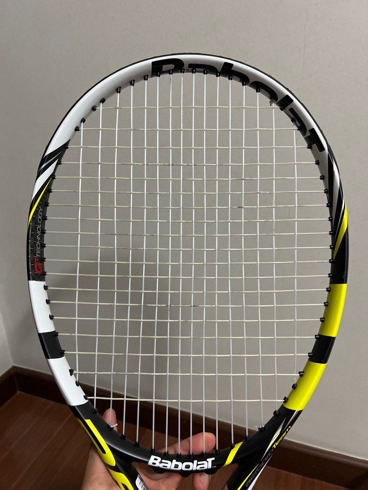 Babolat Aeropro Team Tennis Racket, Sports Equipment, Sports & Games ...