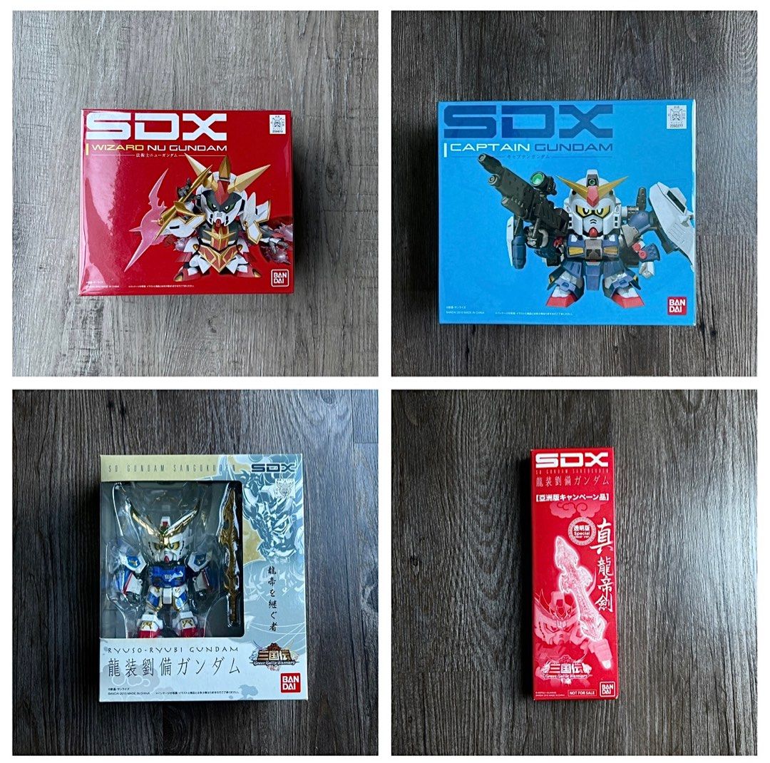 Bandai SDX Gundam (11 pieces), Hobbies & Toys, Toys & Games on Carousell