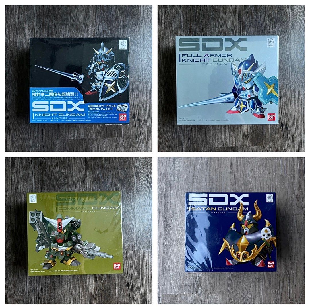 Bandai SDX Gundam (11 pieces), Hobbies & Toys, Toys & Games on Carousell