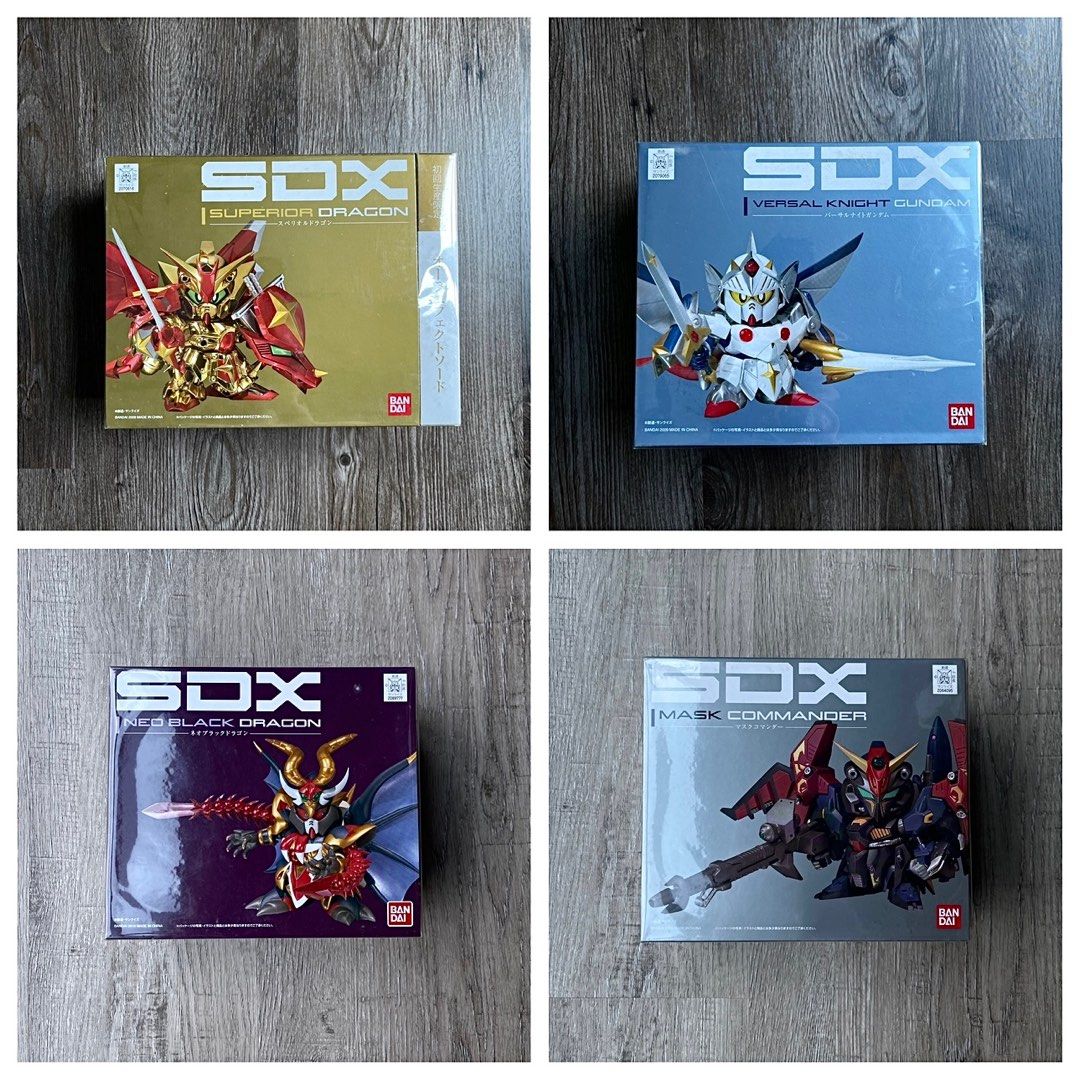 Bandai SDX Gundam (11 pieces), Hobbies & Toys, Toys & Games on Carousell