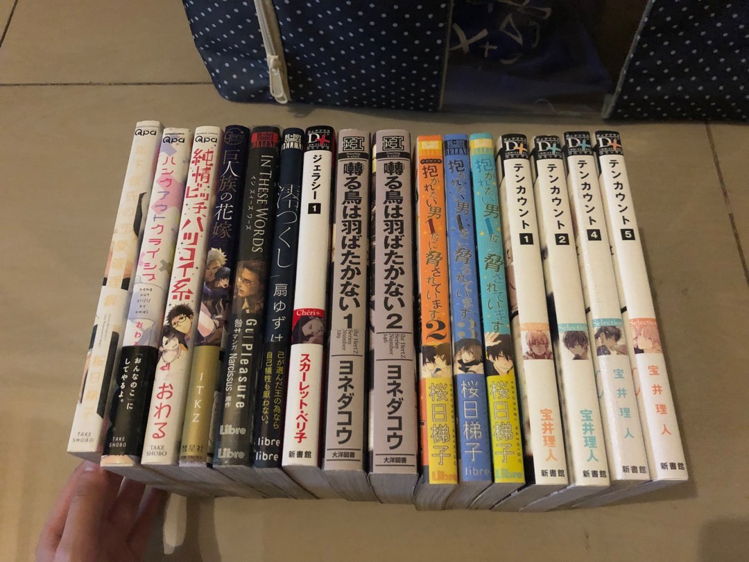 [Bestseller] Raw BL Yaoi Manga (Batch A) on Carousell