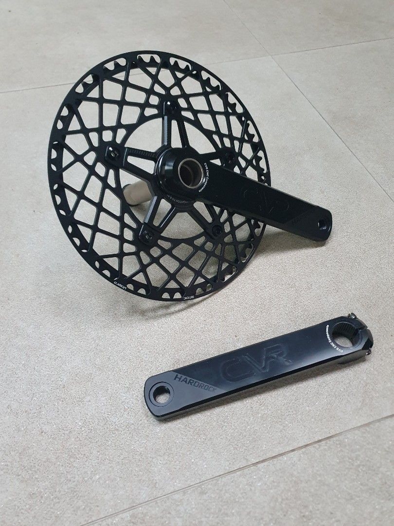Bicycle Crankset Birdy Brompton Foldie - 56T Chainring 170mm, Sports ...