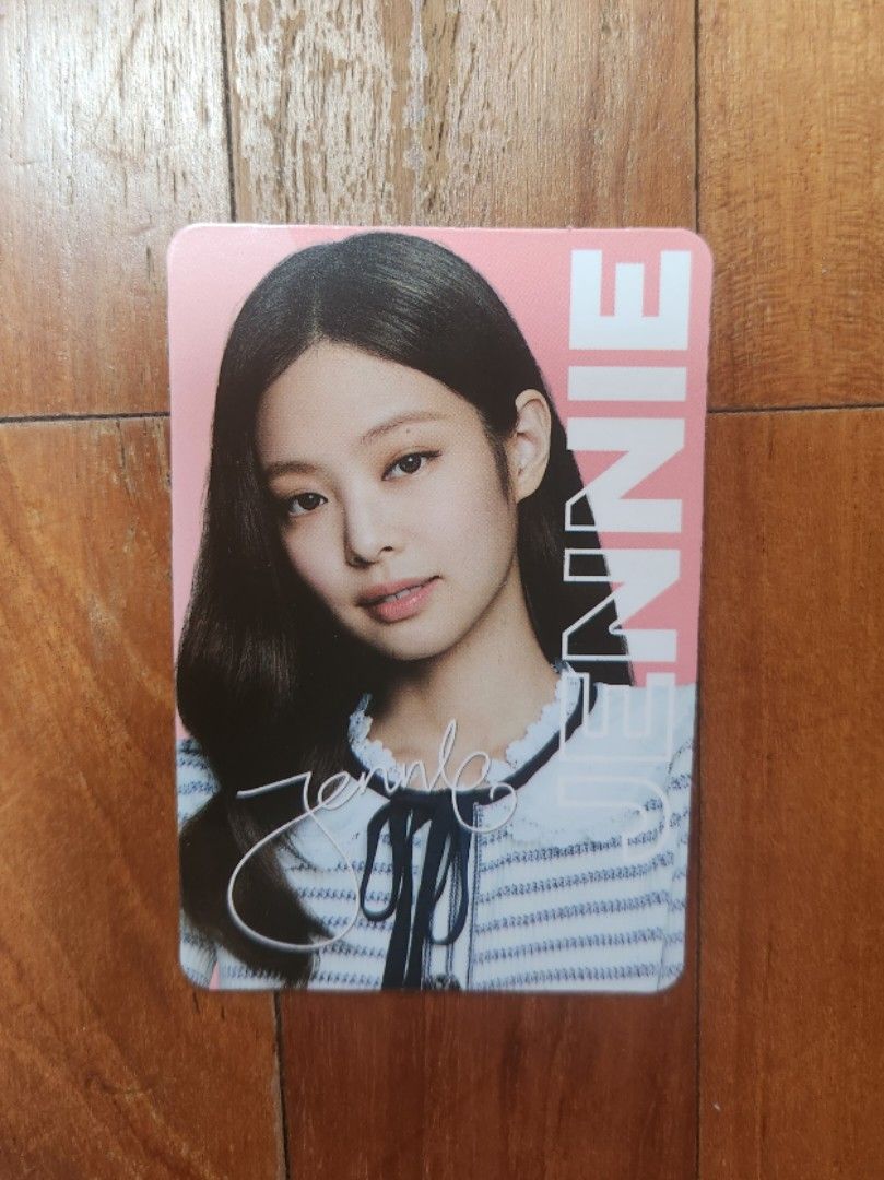Blackpink x Oreo Card - Jennie, Hobbies & Toys, Memorabilia ...